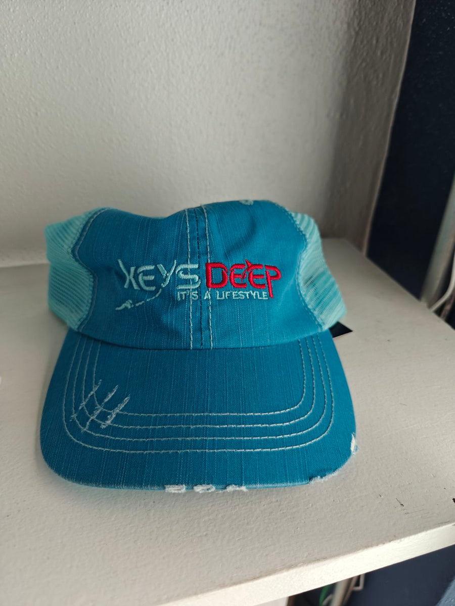 Keys Deep | Mega Cap |Herringbone Cap | Hat – Keys Deep Apparel